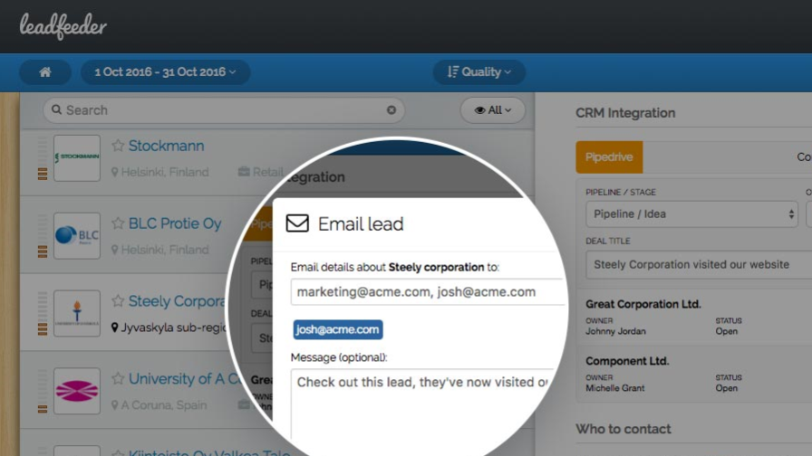 Leadfeeder | DiscoverCloud